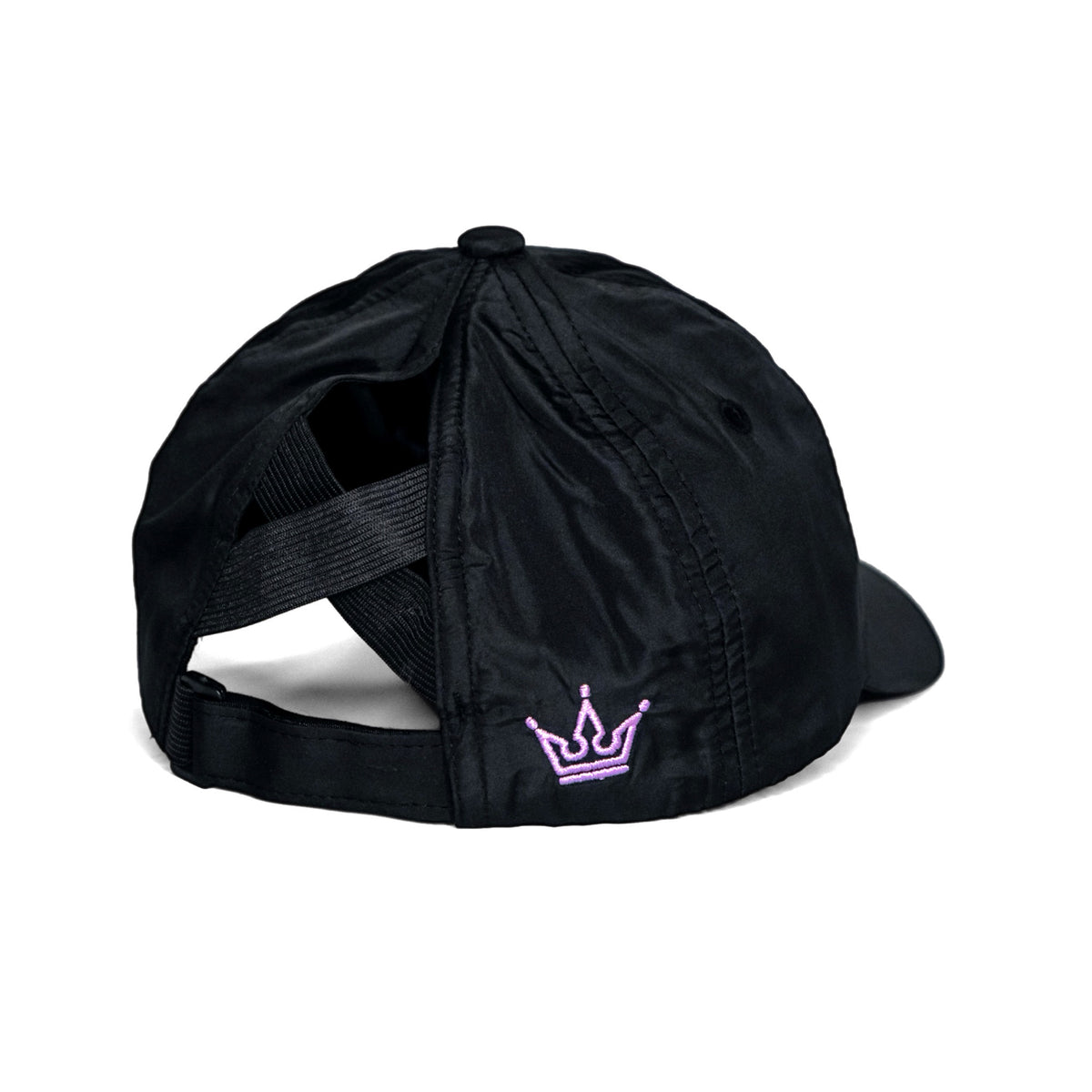 Crowned Black Athletic Cap – Crowned Athletics™