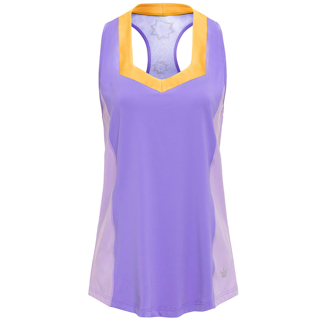 Mosaic Flow Tank - Purple | Crowned Athletics