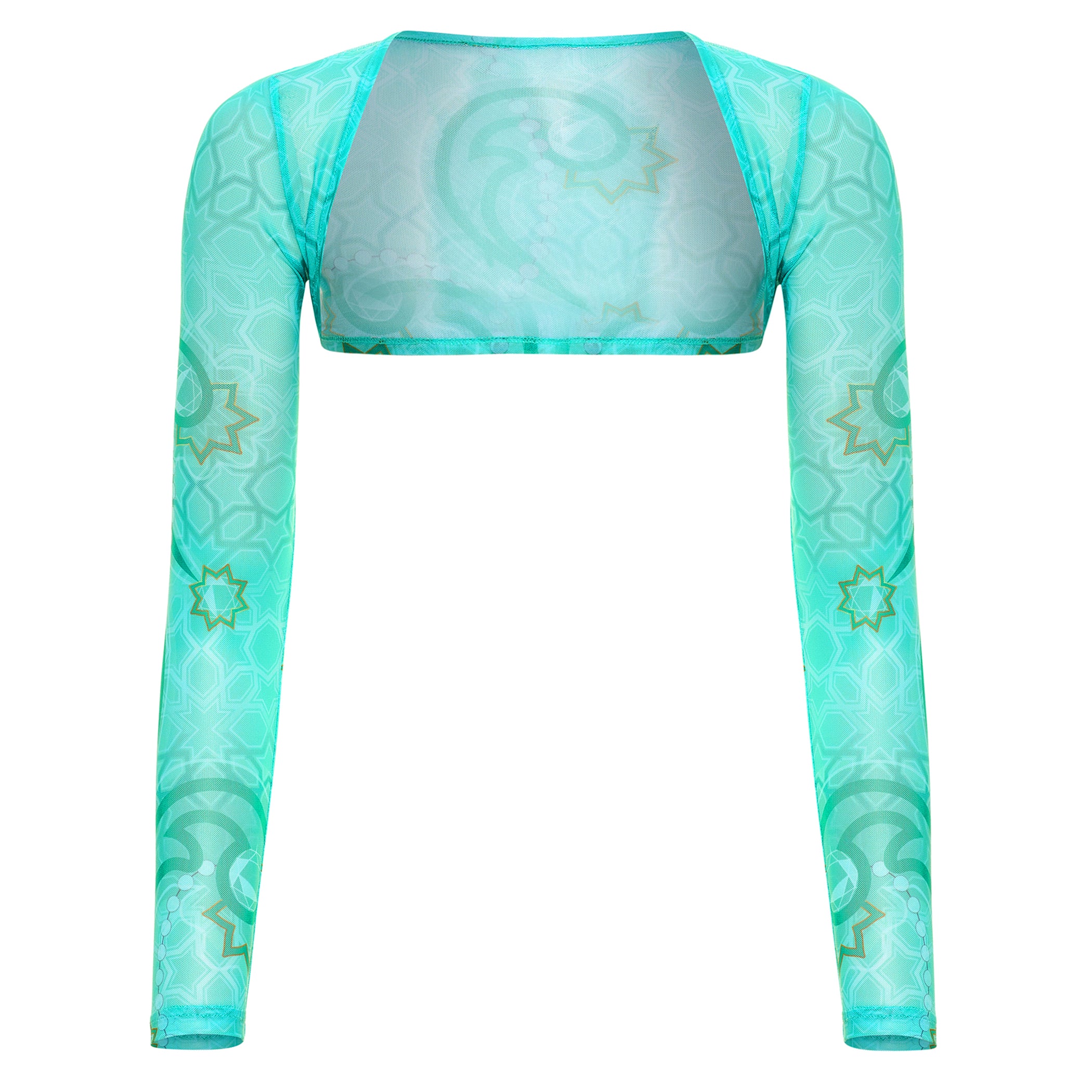 Mosaic Mesh Shrug | Crowned Athletics