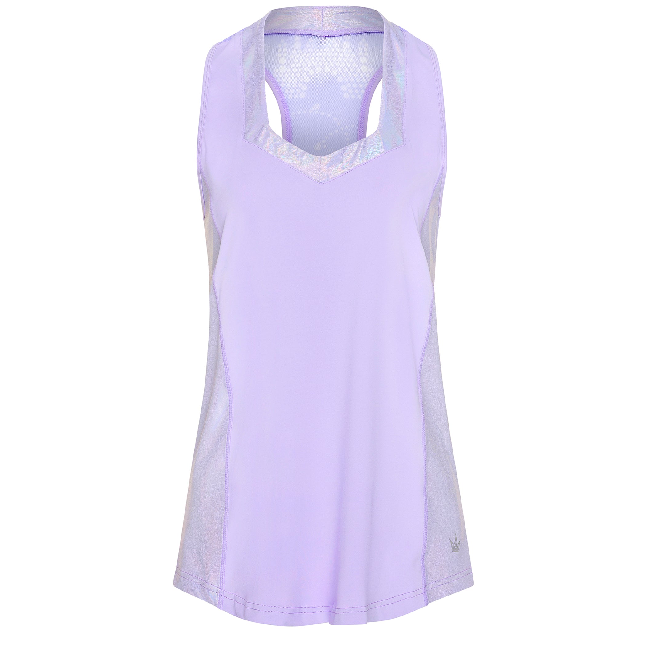 Lavender Prism Flow Tank Top | Crowned Athletics